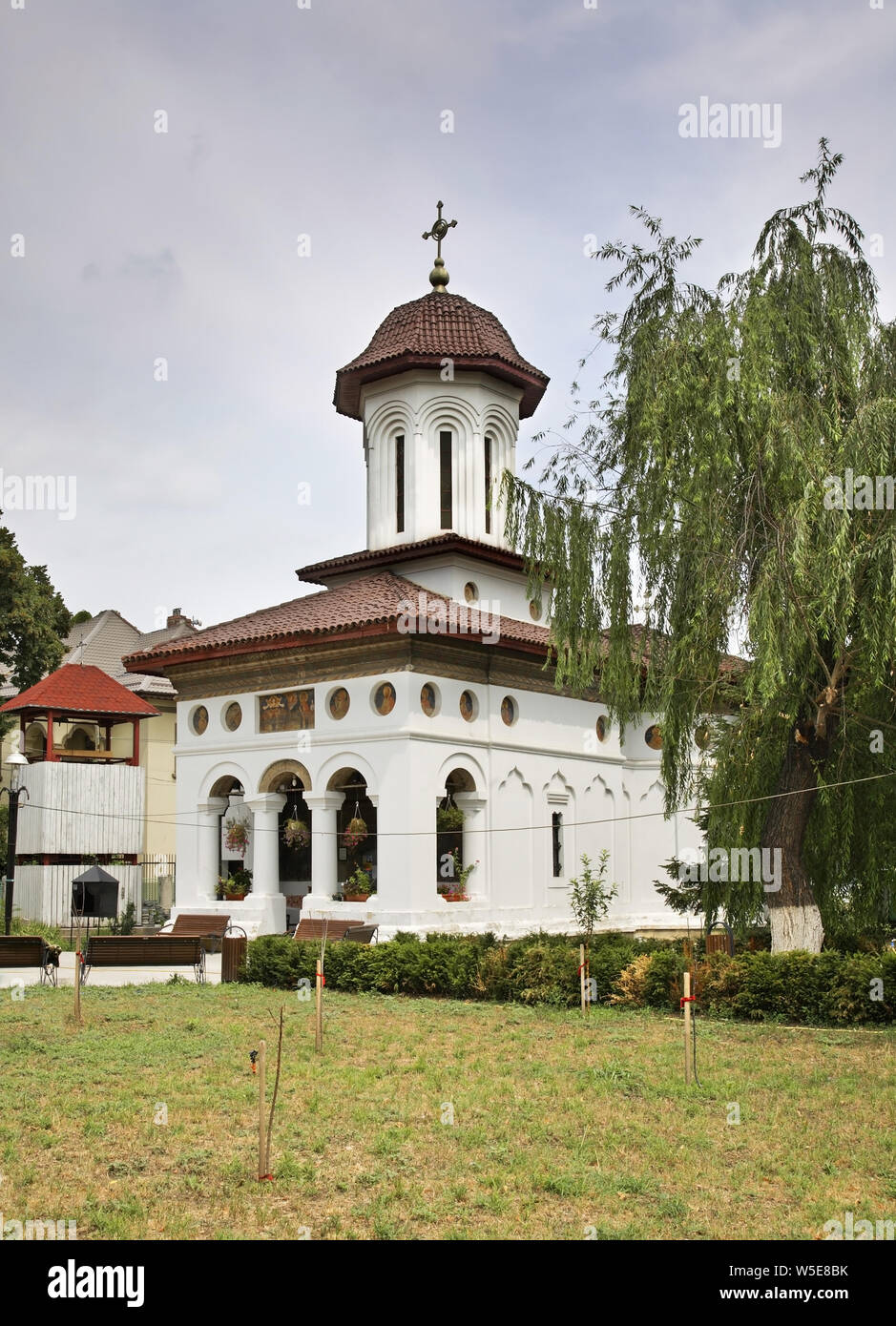 Church of St. Stephen in Bucharest. Romania Stock Photo - Alamy