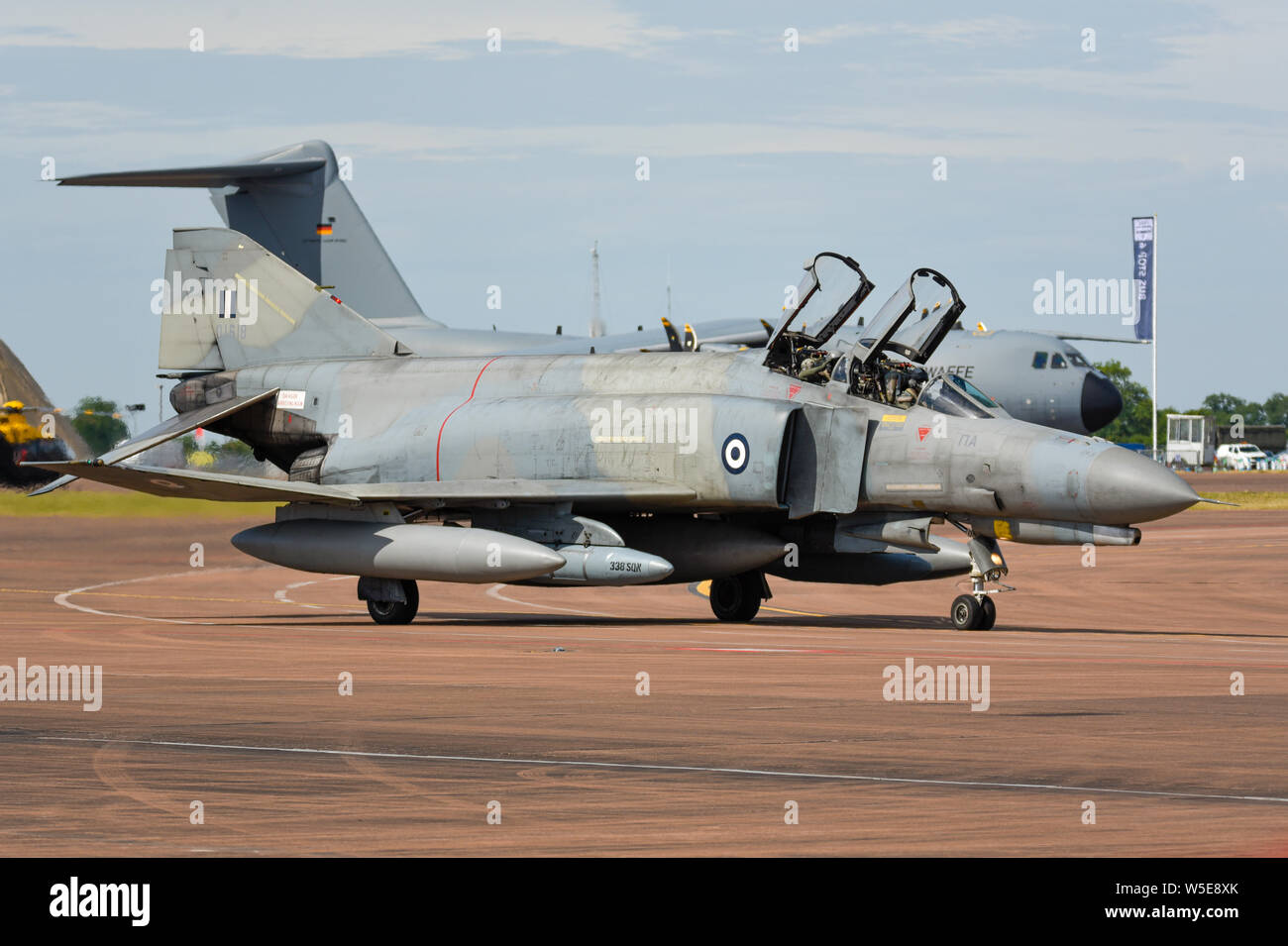 Hellenic Air Force McDonnell Douglas F-4 Phantom II jet plane of 338 ...