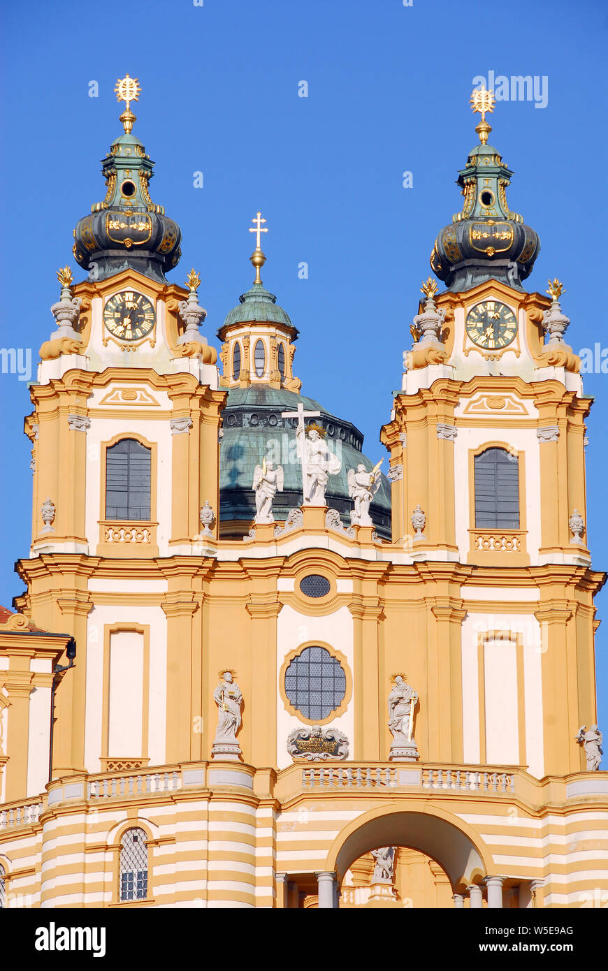 Collegiate Church of St. Peter and Paul, Melk Abbey, Stift Melk, Melk ...