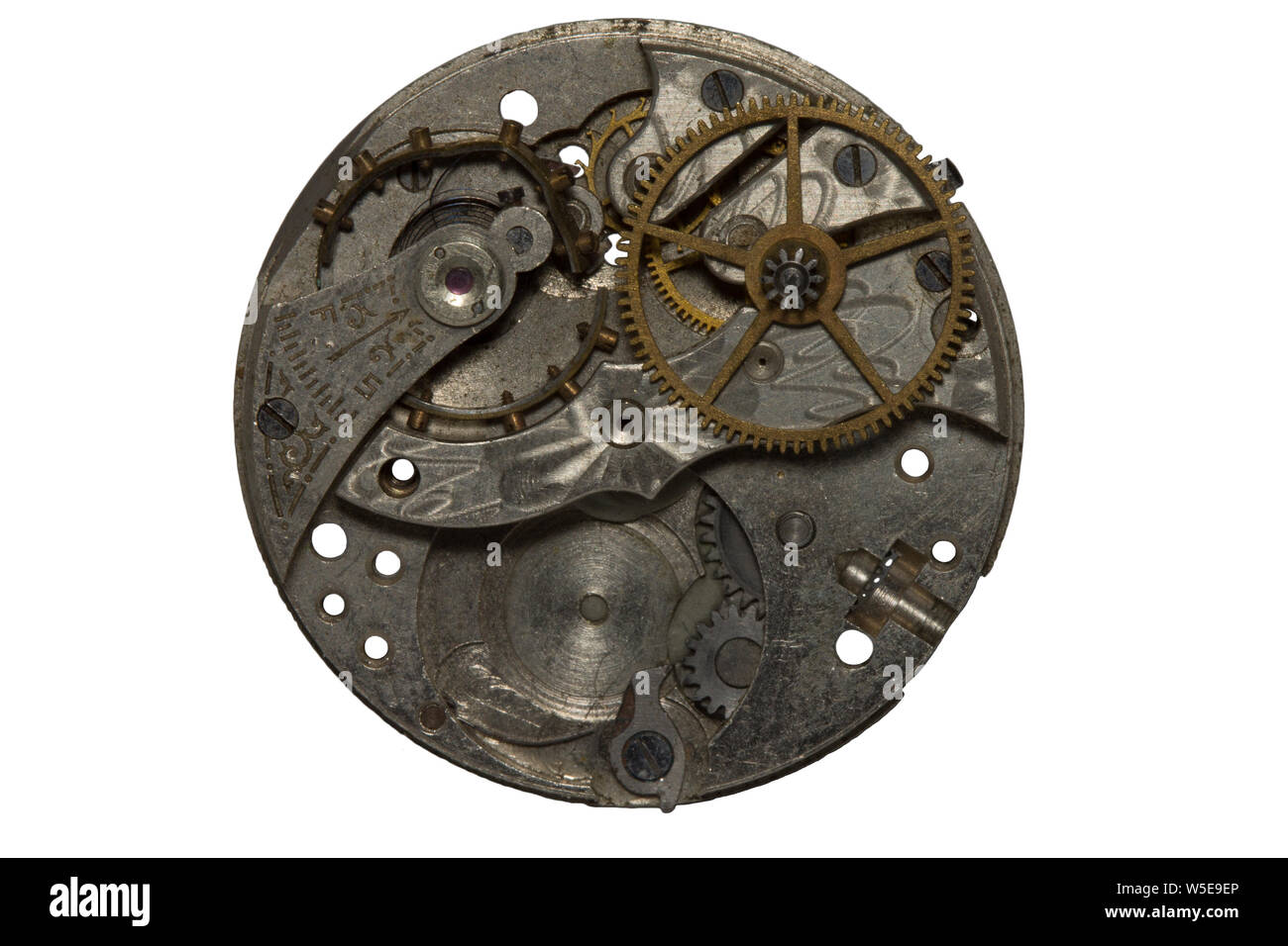 brass watch gears Stock Photo - Alamy
