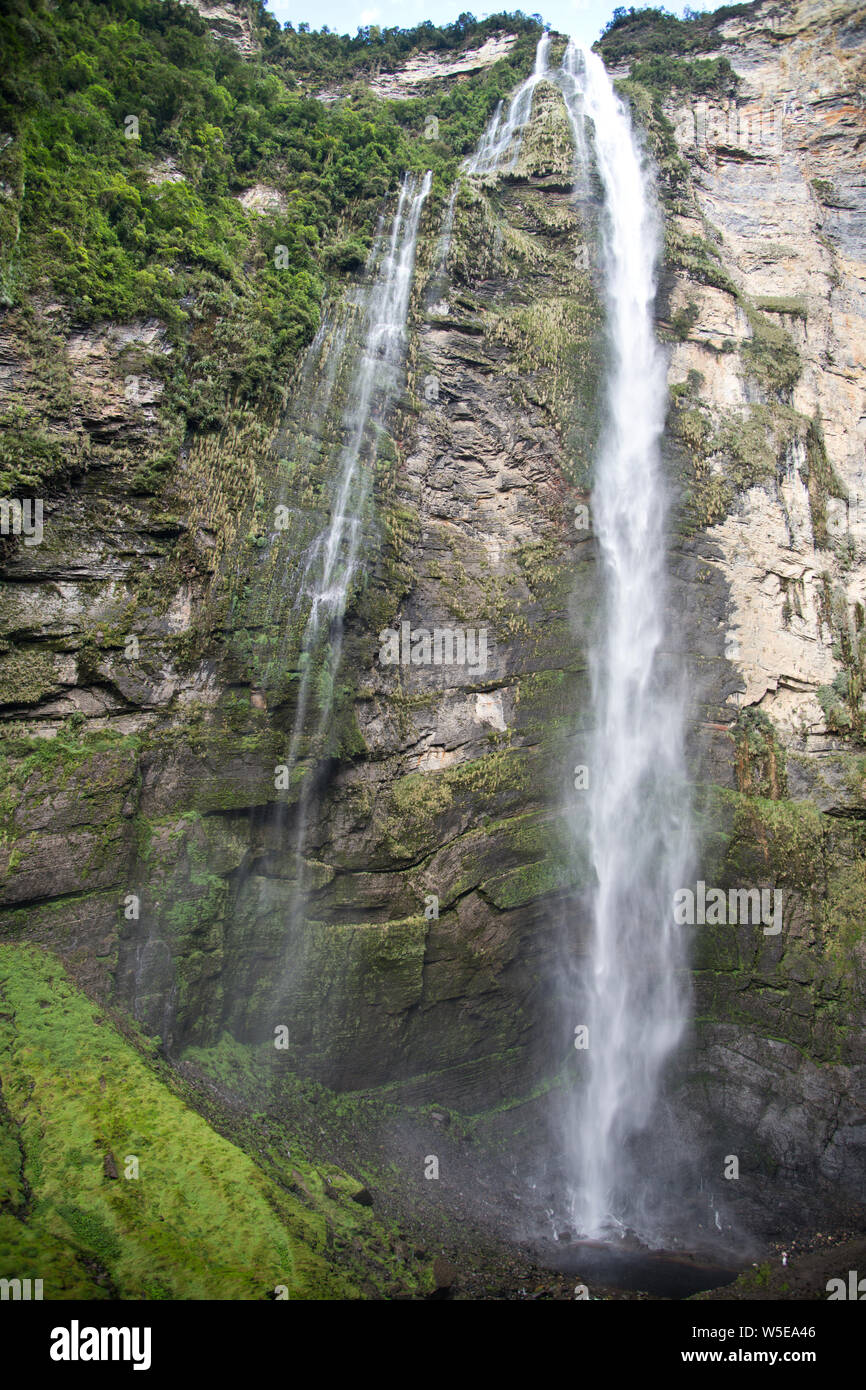 Gocta Falls,Cataratas Gocta,Northern Highlands,Northern Peru,South ...