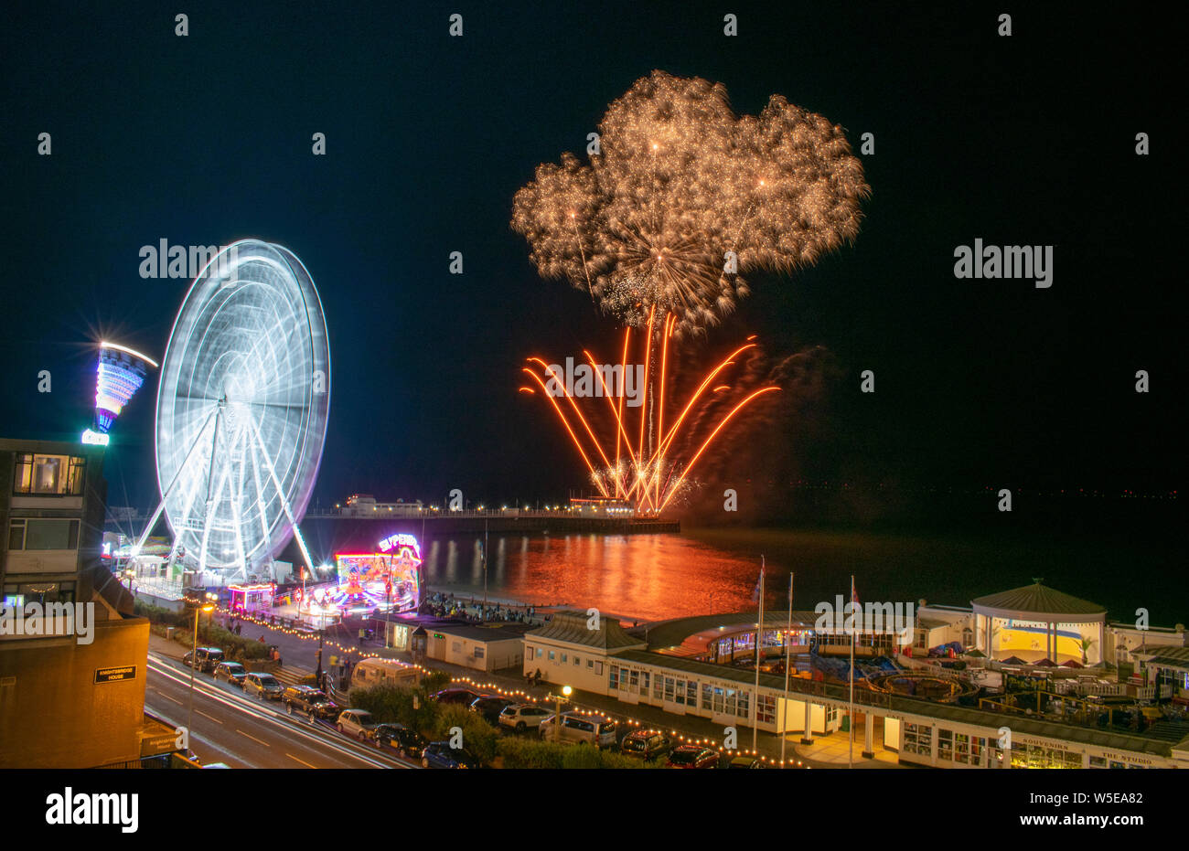Worthing Fireworks 2019 Stock Photo - Alamy