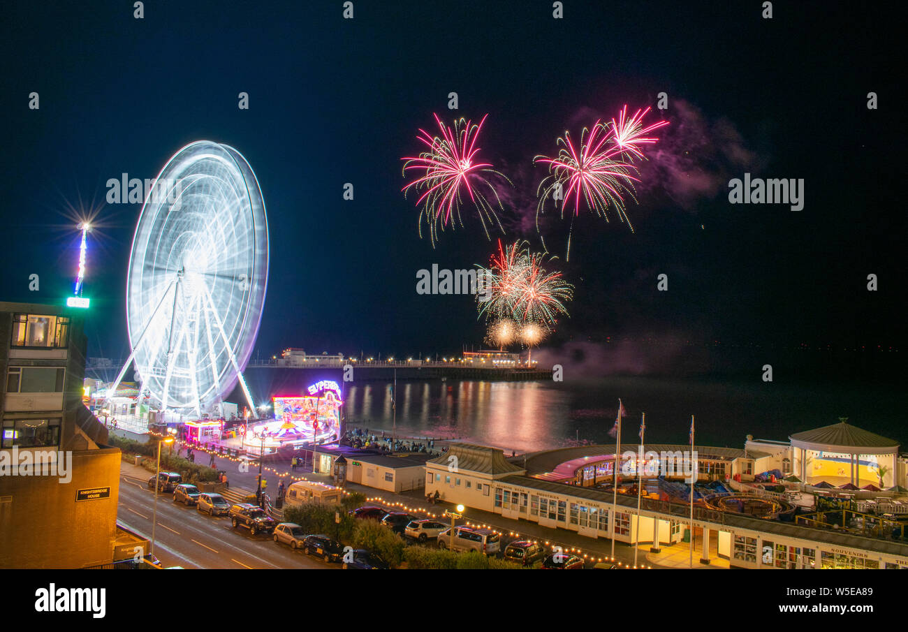 Worthing Fireworks 2019 Stock Photo - Alamy