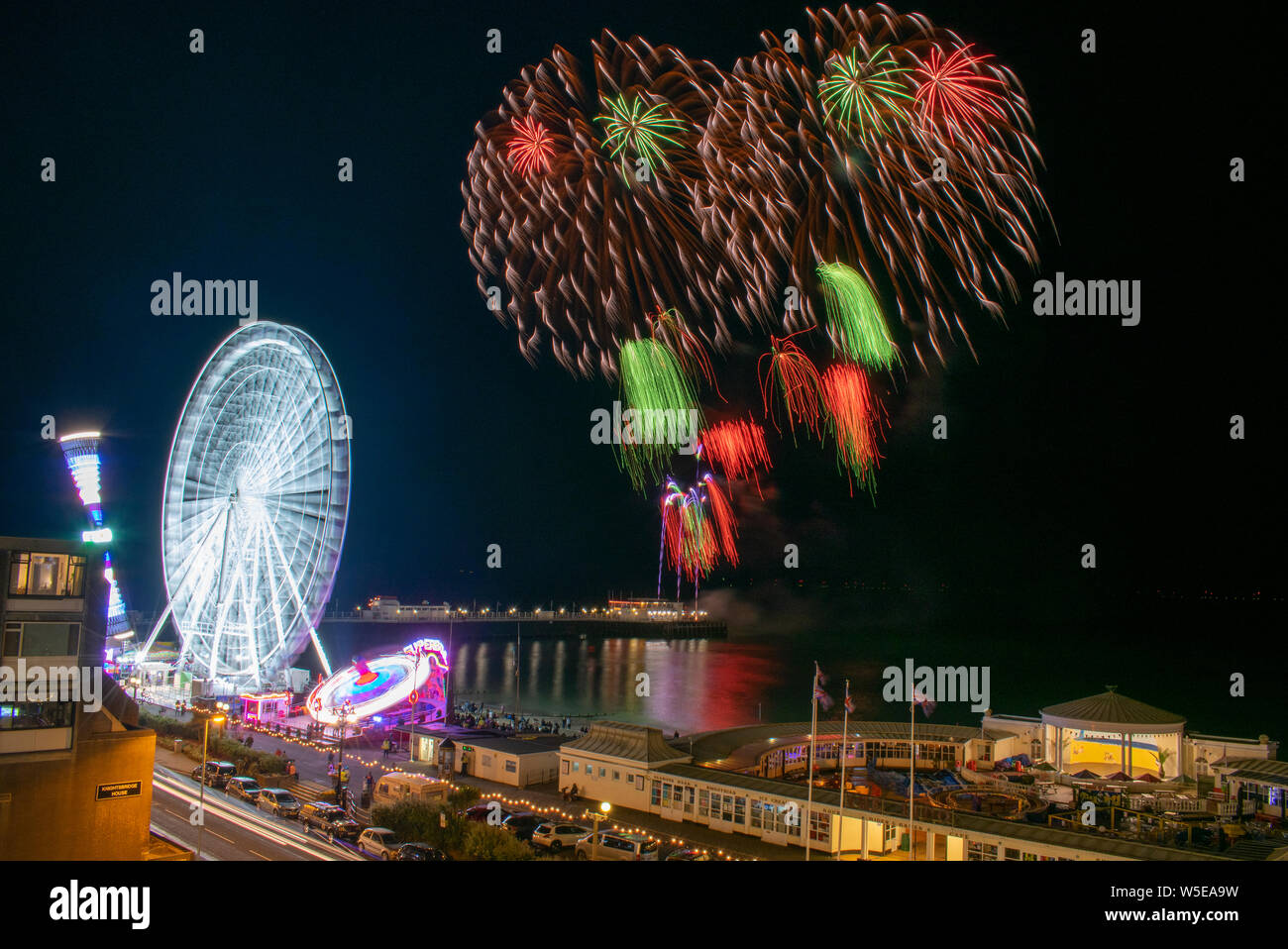 Worthing Fireworks 2019 Stock Photo - Alamy