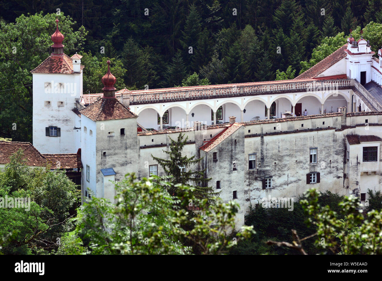 Castle Herberstein, Schloss Herberstein, Austria, Europe Stock Photo ...