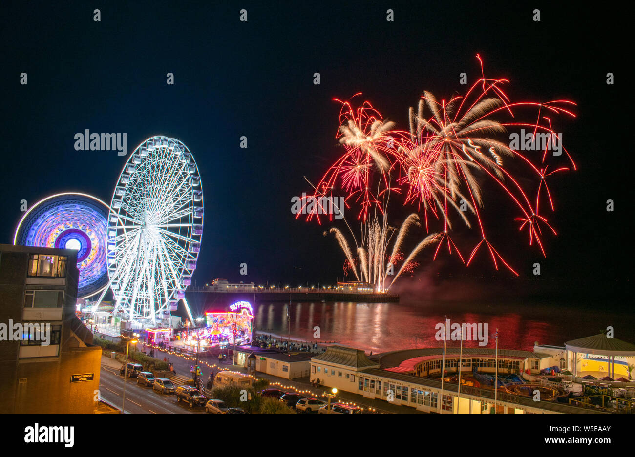 Worthing fireworks hi-res stock photography and images - Alamy