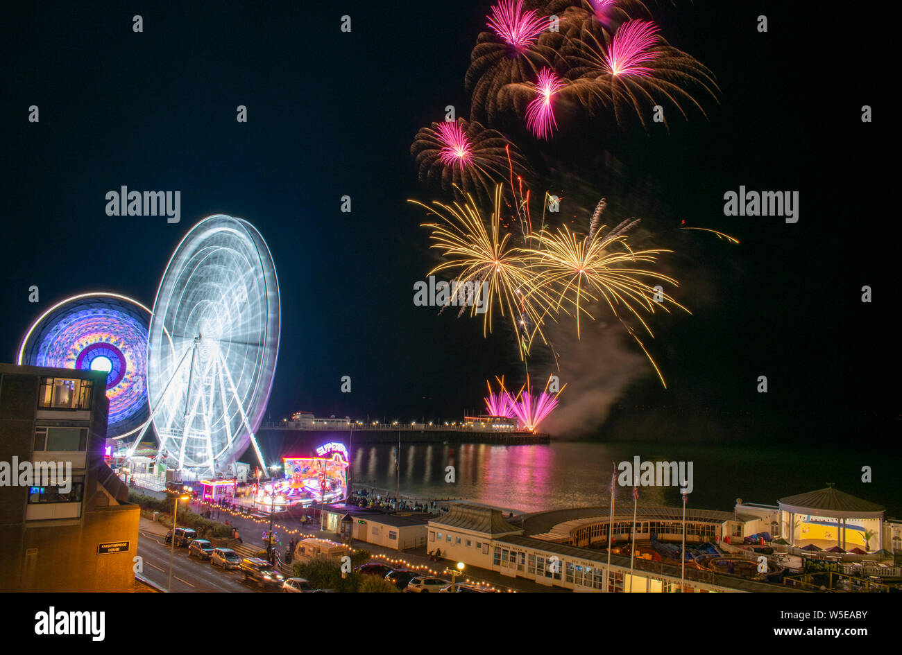 Worthing fireworks hi-res stock photography and images - Alamy