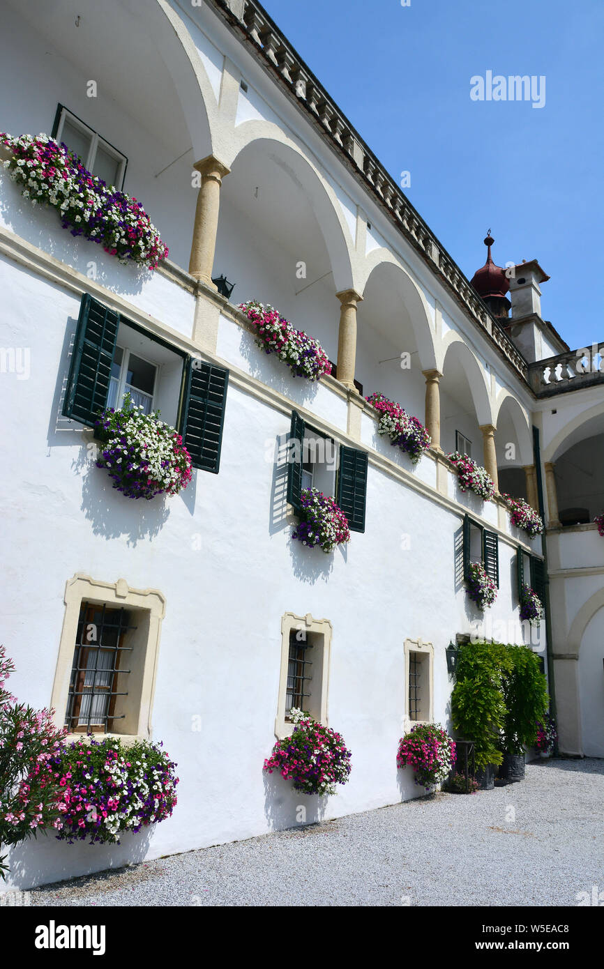 Castle Herberstein, Schloss Herberstein, Austria, Europe Stock Photo ...
