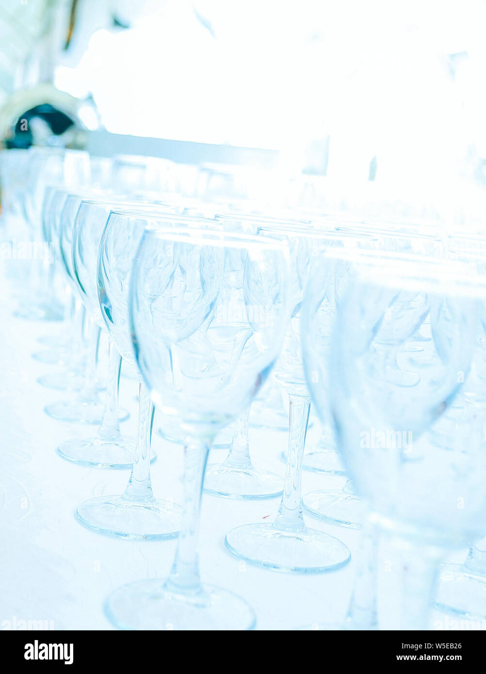 catering services background with snacks and glasses of wine on ...