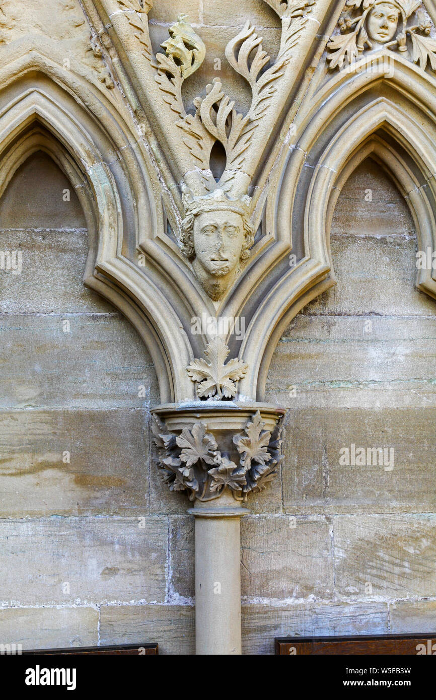 Southwell cathedral chapter house hi-res stock photography and images ...