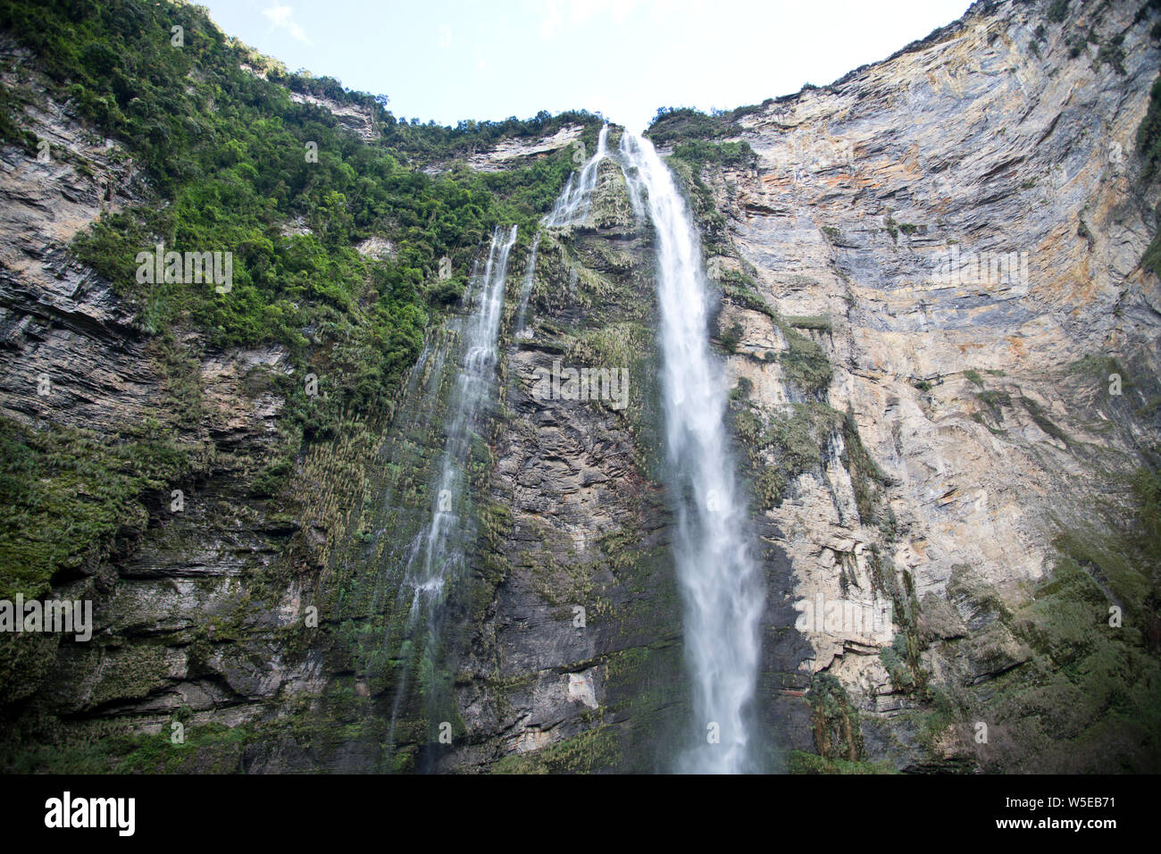 Gocta Falls,Cataratas Gocta,Northern Highlands,Northern Peru,South ...