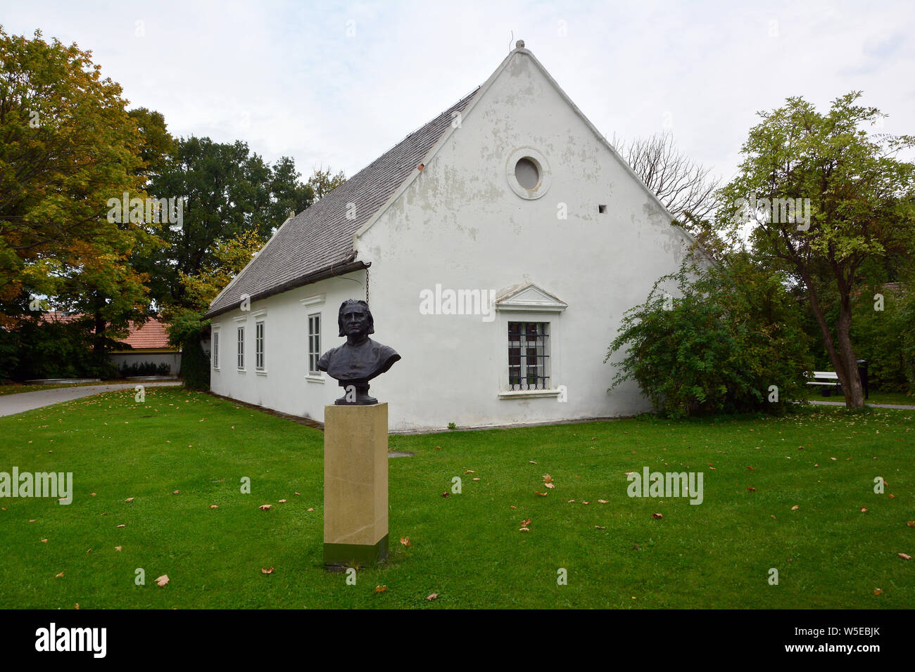 Birthplace of Franz Liszt, Raiding, Doborján, Austria, Europe Stock ...