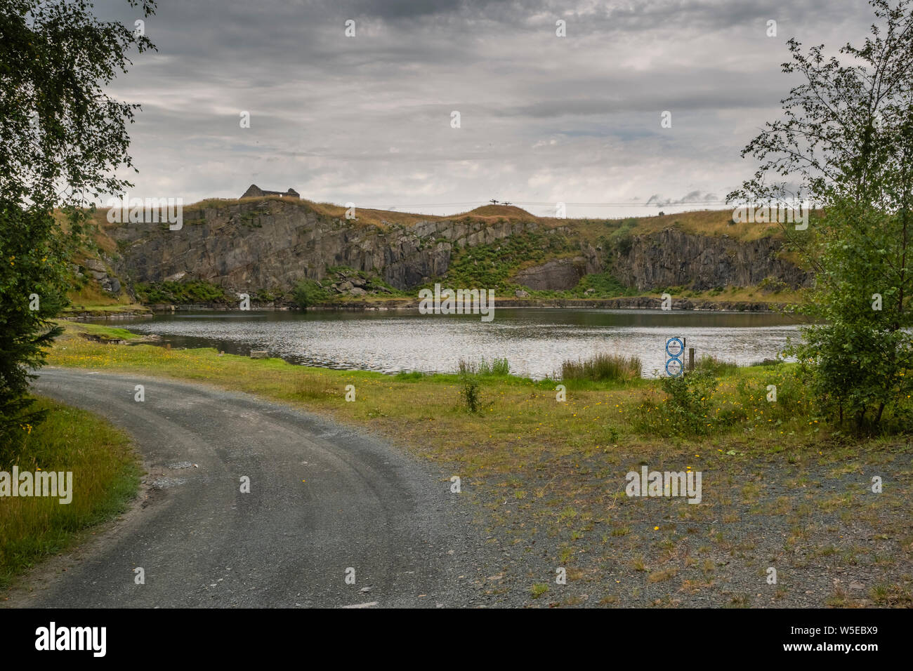 Moughton Scar and Dry Rigg Quarry in Horton in Ribblesdale in the ...