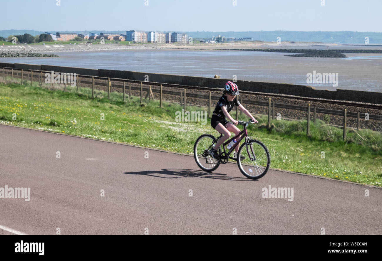 Welsh Coast Path Bike High Resolution Stock Photography and Images - Alamy