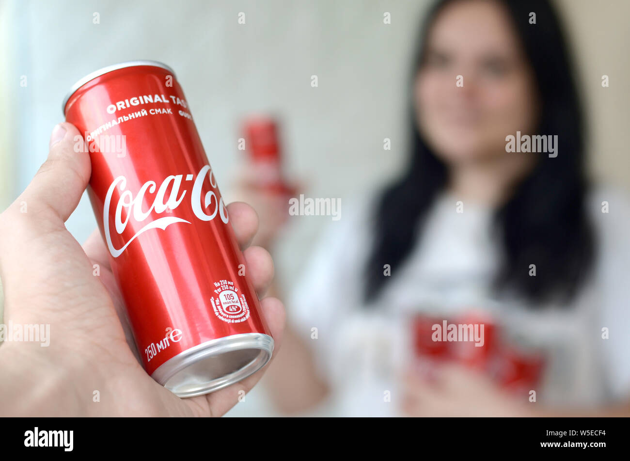 Hand Holding Coca Cola Bottle High Resolution Stock Photography and ...