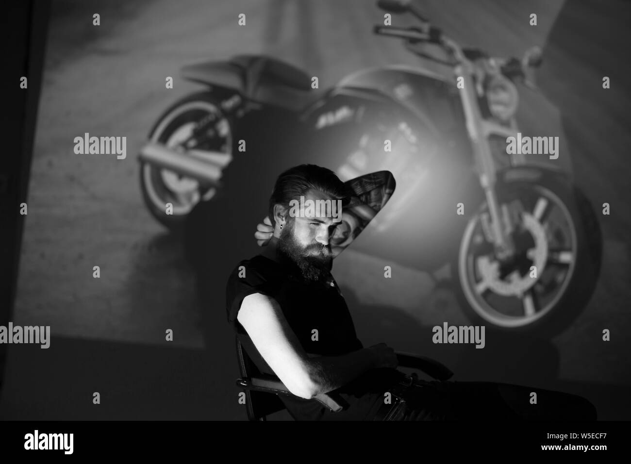 Serious hobby Black and White Stock Photos & Images - Alamy