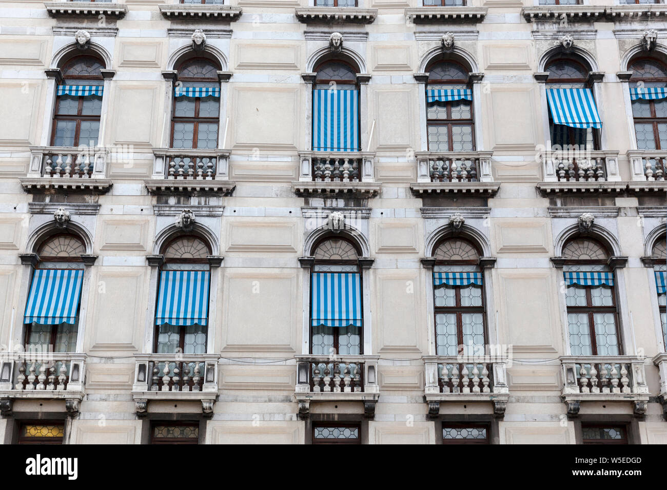 Venice venetian characteristic building facade hi-res stock photography ...