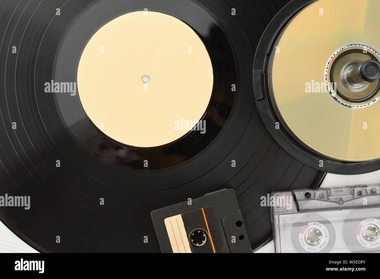 Dvd cassette cd hi-res stock photography and images - Alamy