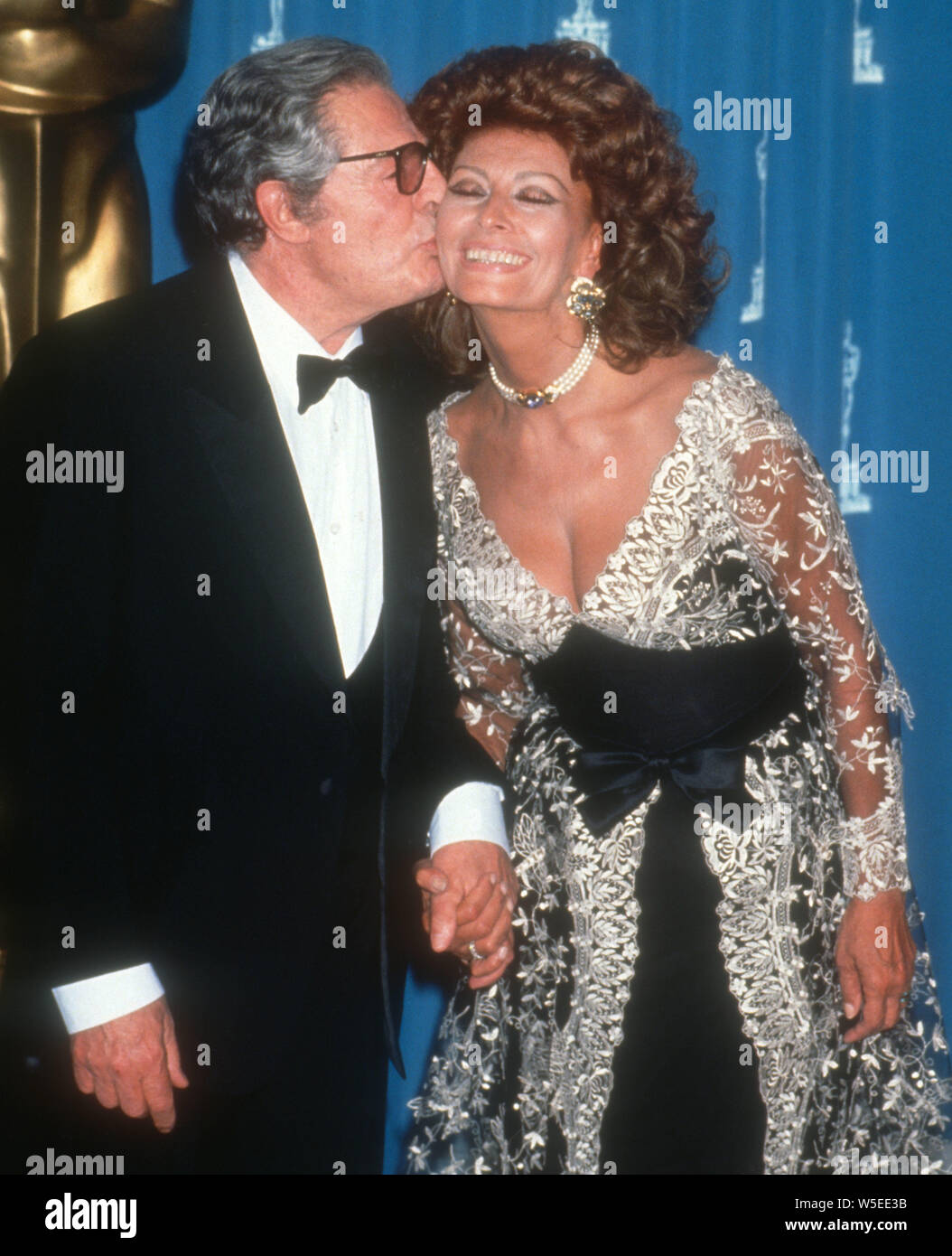 Marcello Mastroianni Sophia Loren 1993 Photo By Michael Ferguson ...