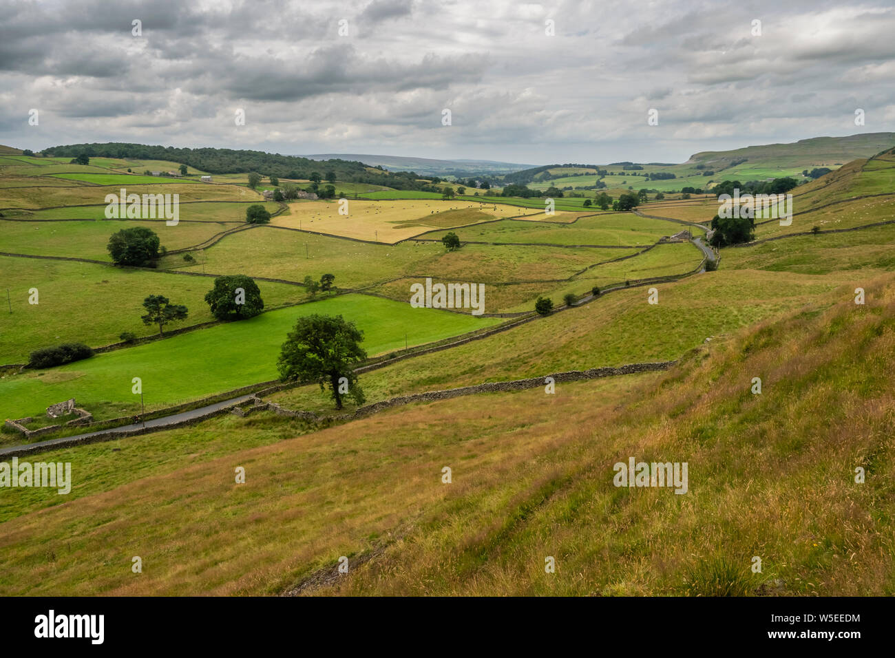 Moughton Scar and Dry Rigg Quarry in Horton in Ribblesdale in the ...