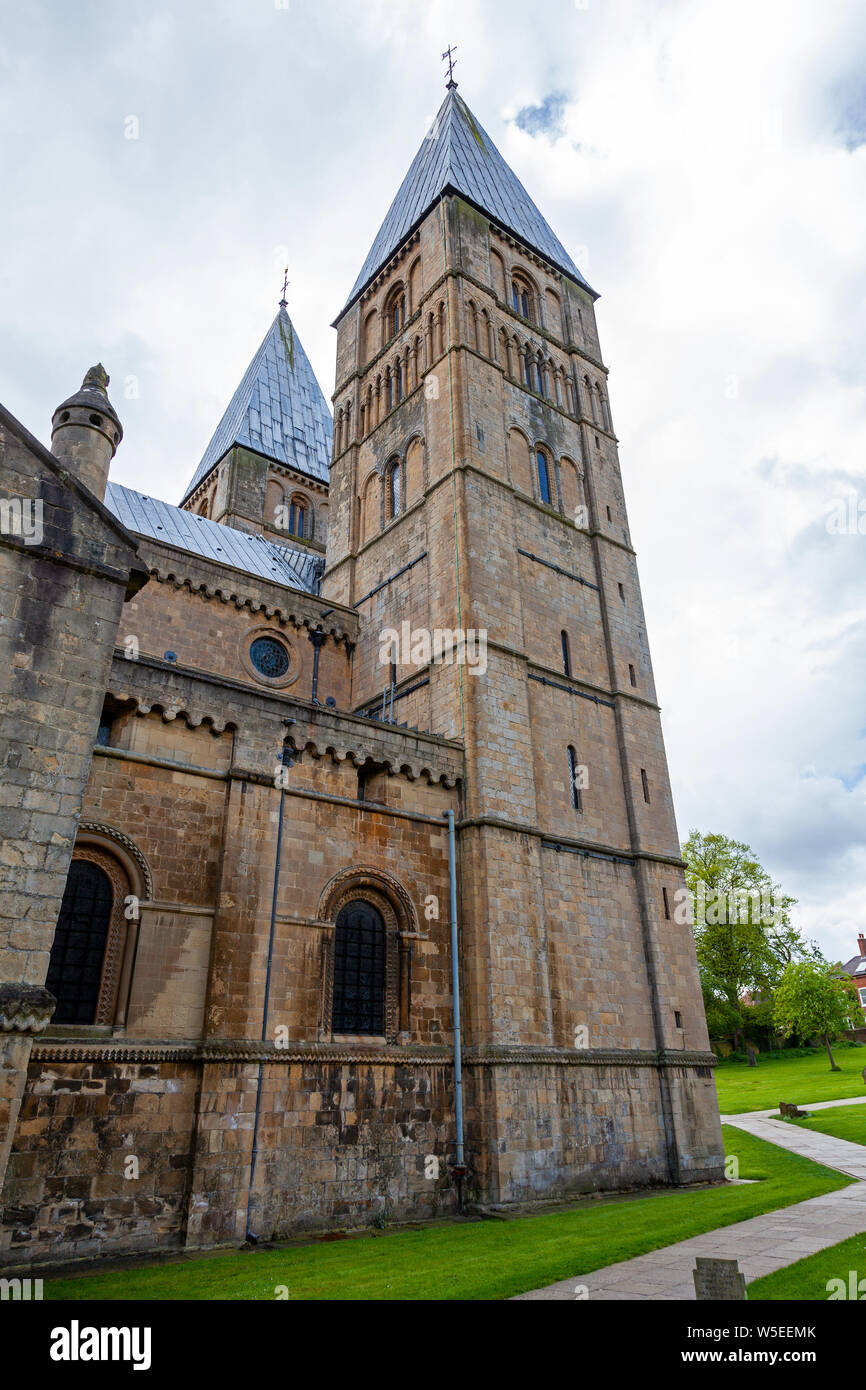 The towers, known locally as Pepperpots, at the Cathedral Church of ...