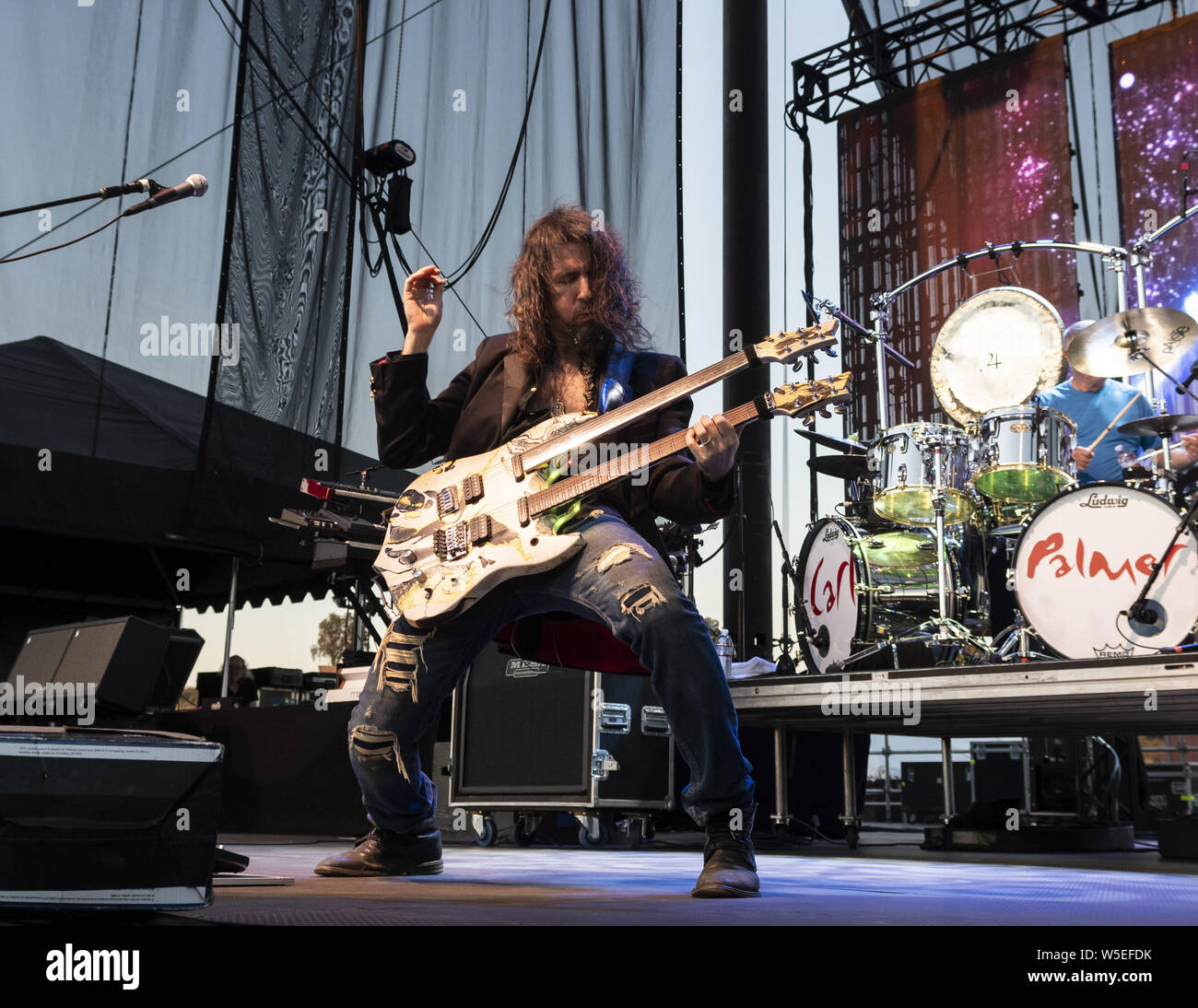 July 27, 2019, Irvine, California, USA: RON ''BUMBLEFOOT'' THAL of Asia ...