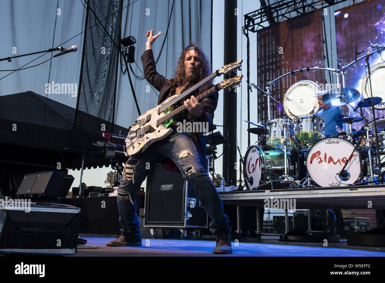July 27, 2019, Irvine, California, USA: RON ''BUMBLEFOOT'' THAL of Asia ...