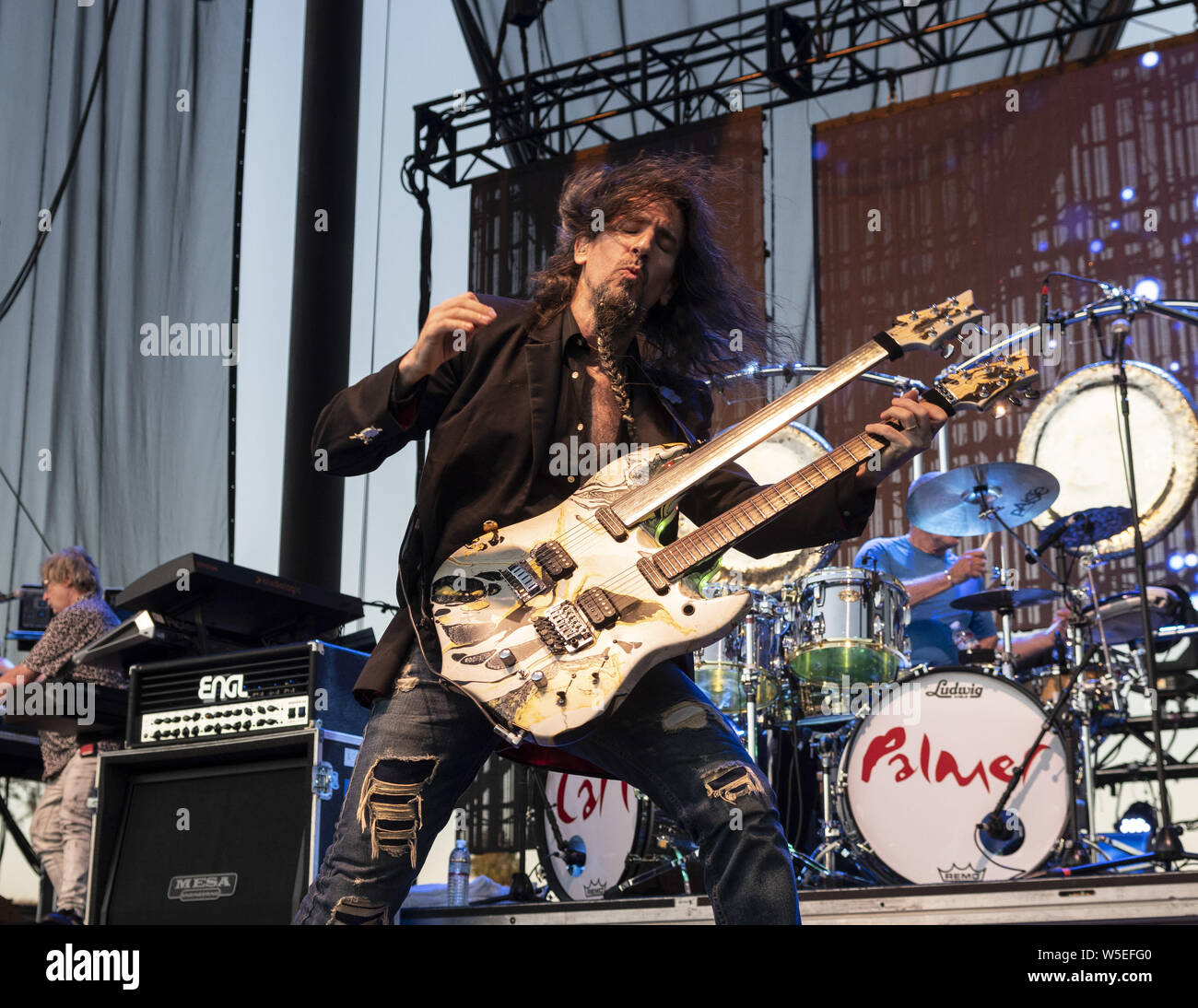 July 27, 2019, Irvine, California, USA: RON ''BUMBLEFOOT'' THAL of Asia ...