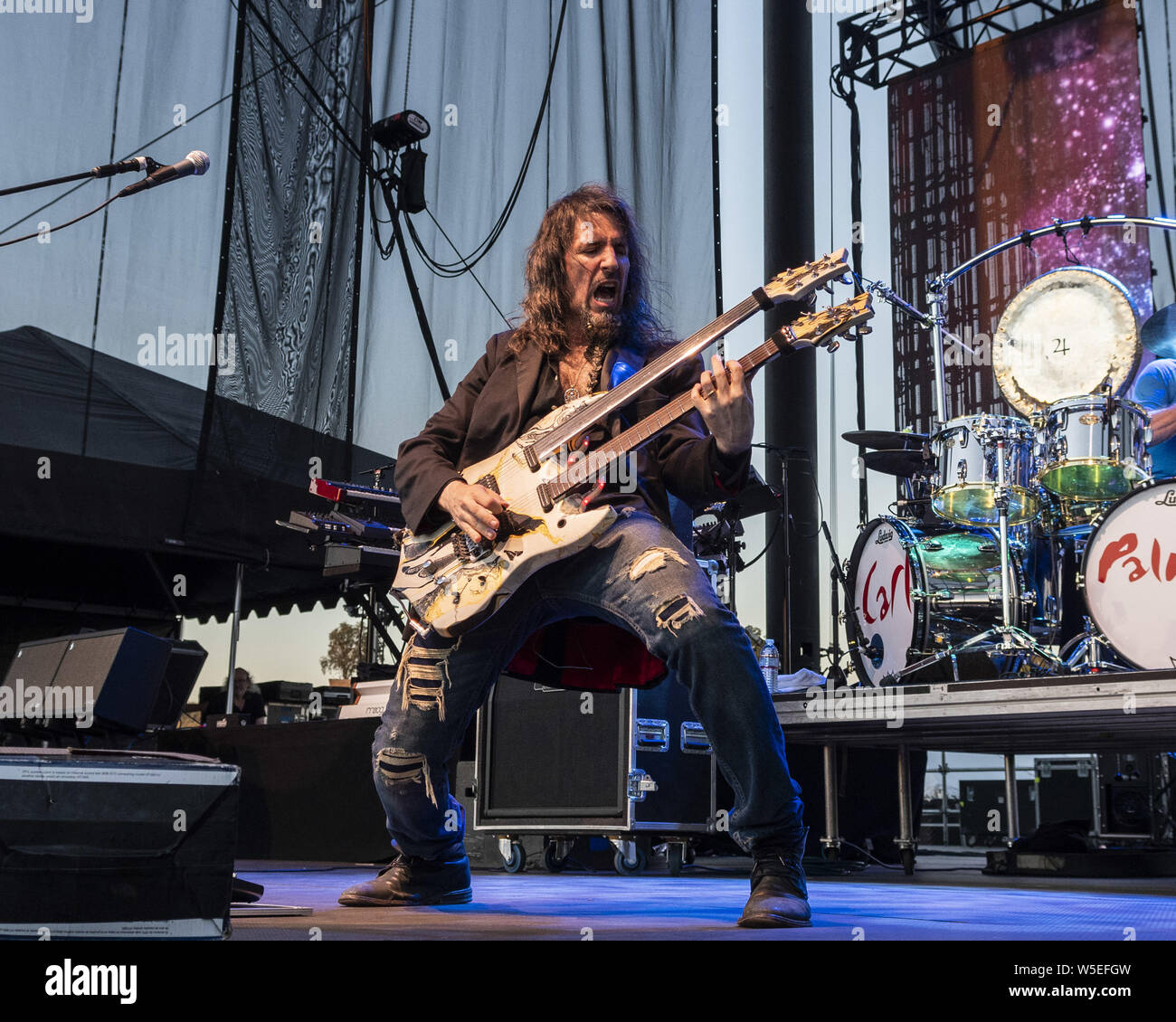July 27, 2019, Irvine, California, USA: RON ''BUMBLEFOOT'' THAL of Asia ...