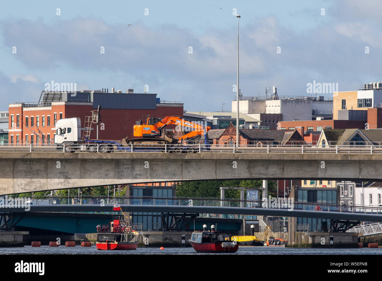 M3 lagan road bridge hi-res stock photography and images - Alamy
