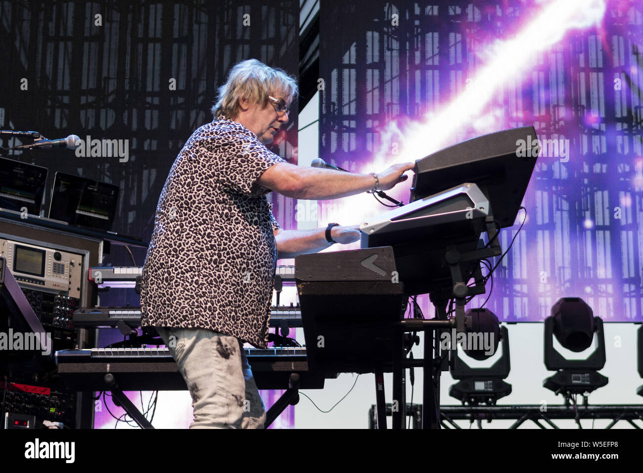 Geoff Downes Keyboard Setup