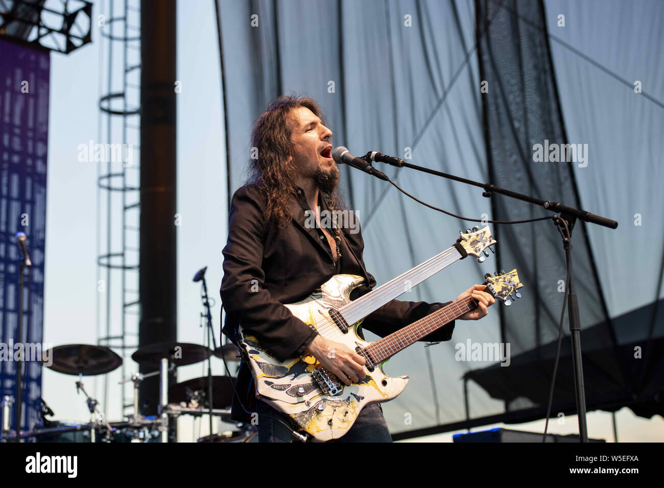 July 27, 2019, Irvine, California, USA: RON ''BUMBLEFOOT'' THAL of Asia ...