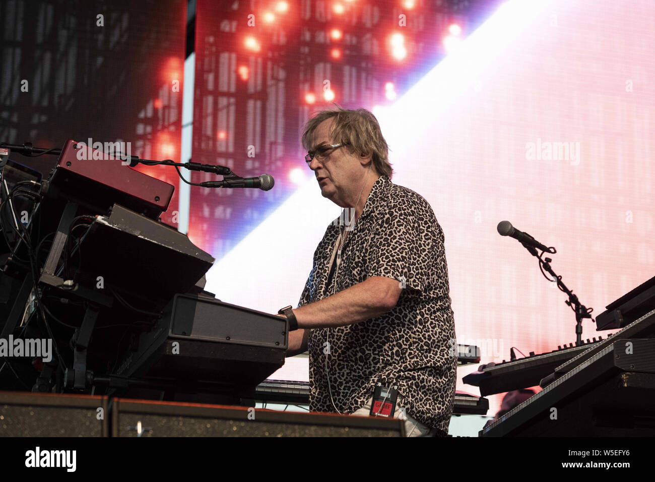 July 27, 2019, Irvine, California, USA: GEOFF DOWNES of Asia at Five ...