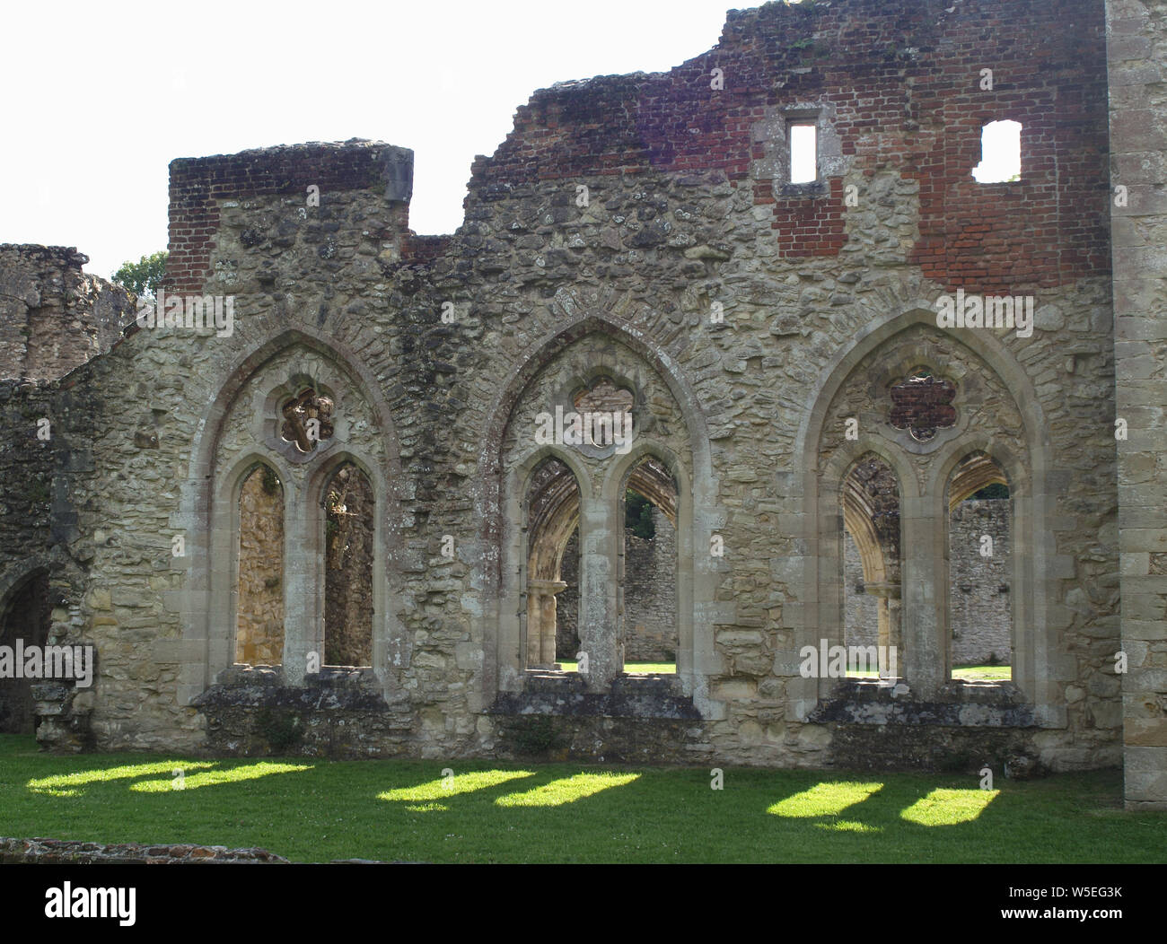 Ruins of Netley Abbey, Southampton, Hampshire, England, UK Stock Photo ...
