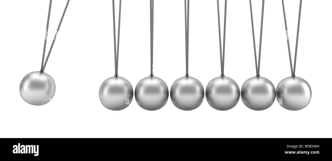 Newtons cradle isolated on hi-res stock photography and images - Alamy