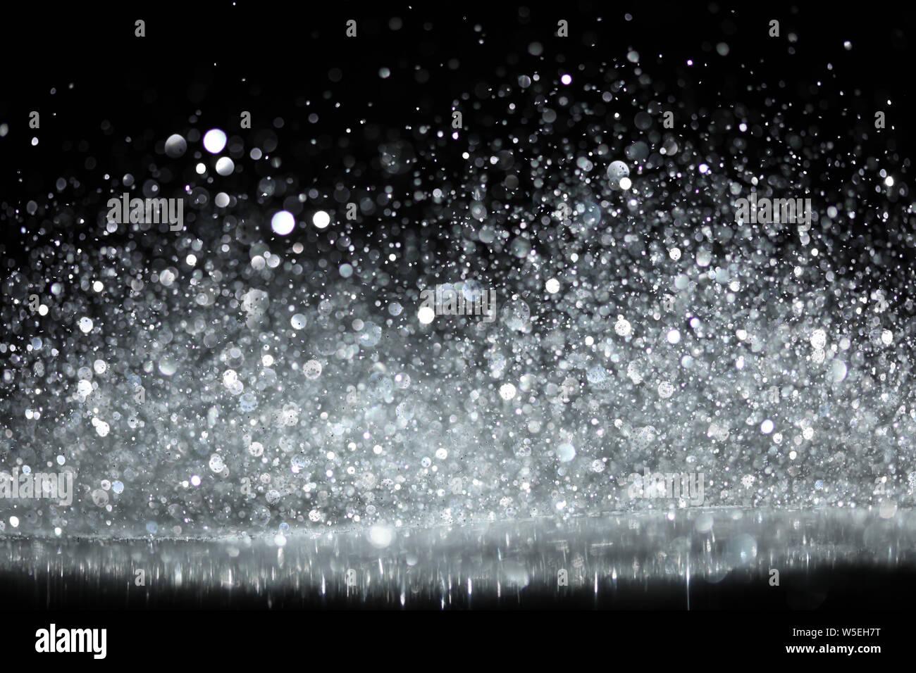 Sparkling glittering lights abstract background Stock Photo - Alamy