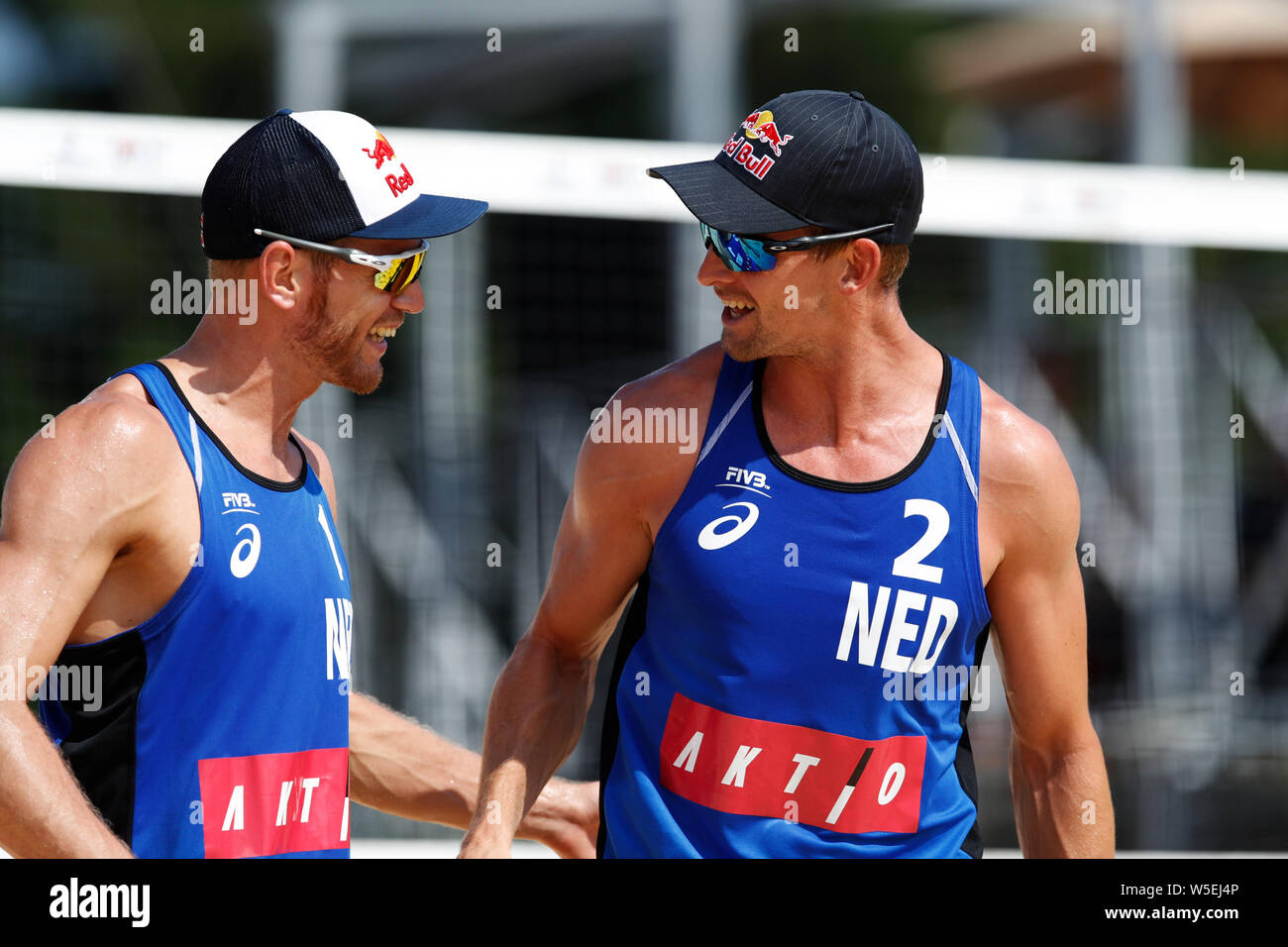 Tokyo, Japan. 28th July, 2019. Alexander Brouwer & Robert Meeuwsen (NED ...