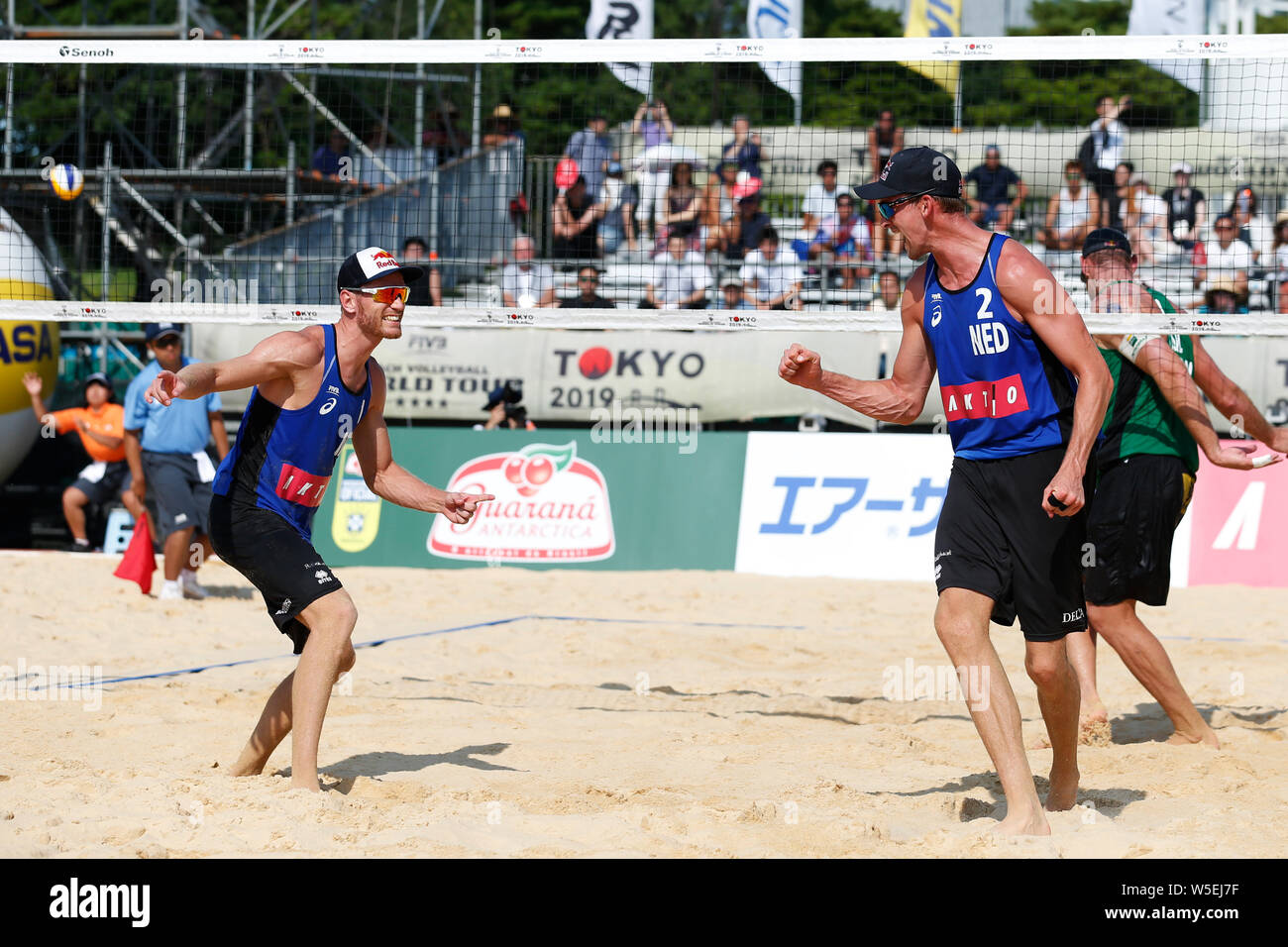 Tokyo, Japan. 28th July, 2019. Alexander Brouwer & Robert Meeuwsen (NED ...