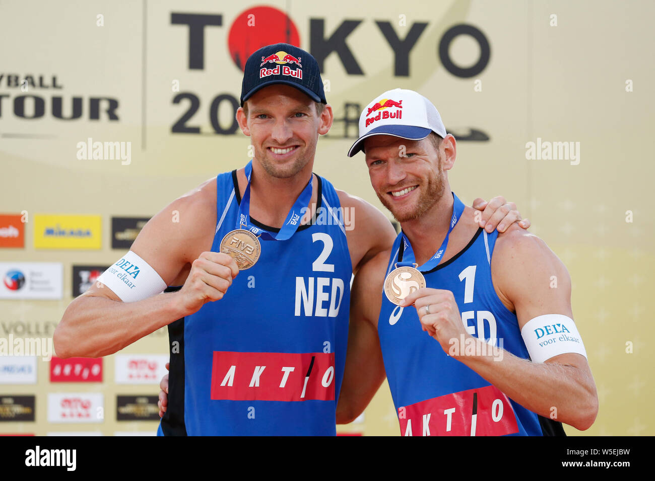Tokyo, Japan. 28th July, 2019. Alexander Brouwer & Robert Meeuwsen (NED ...