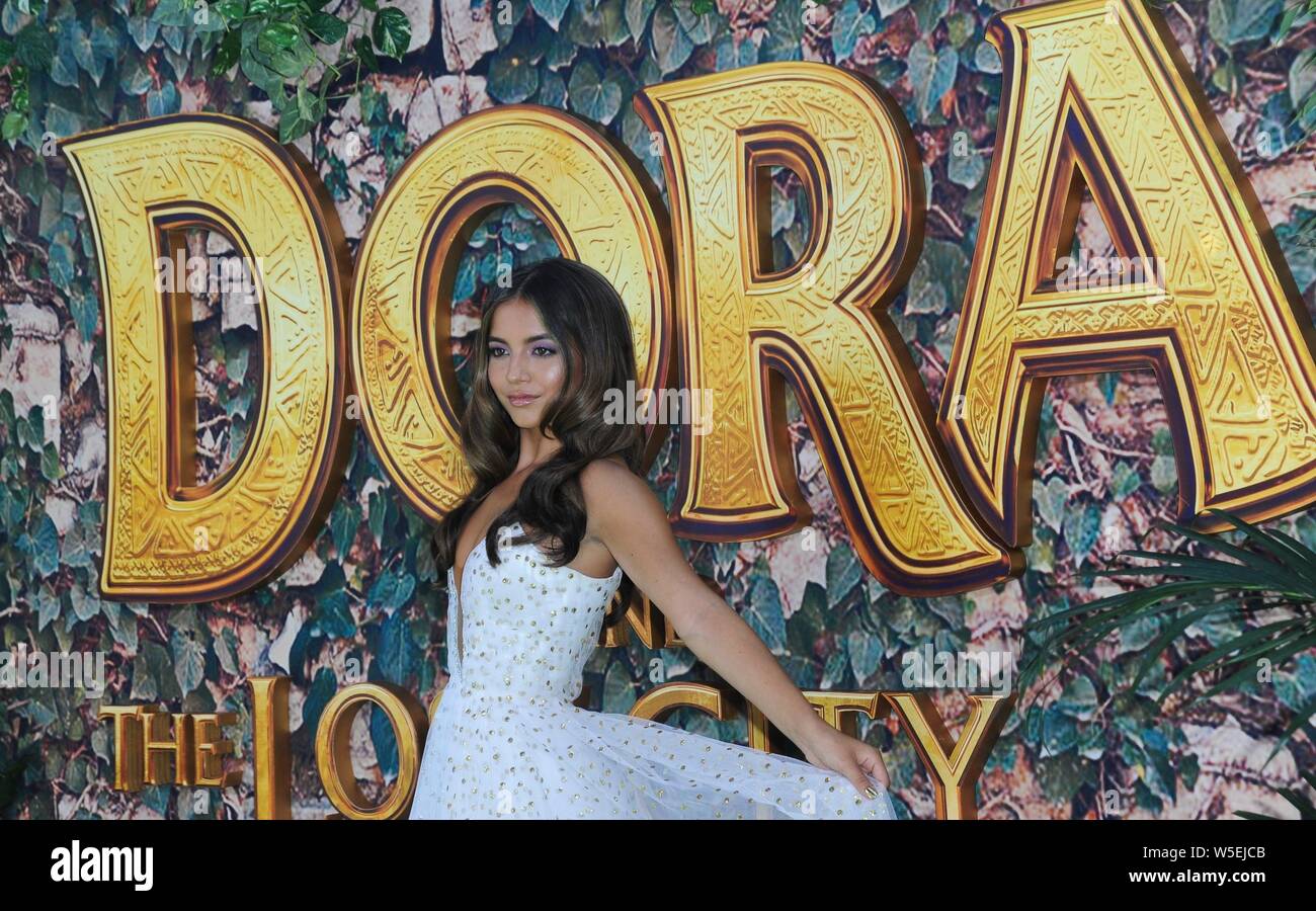 Los Angeles, CA, USA. 28th July, 2019. Isabela Moner at arrivals for ...