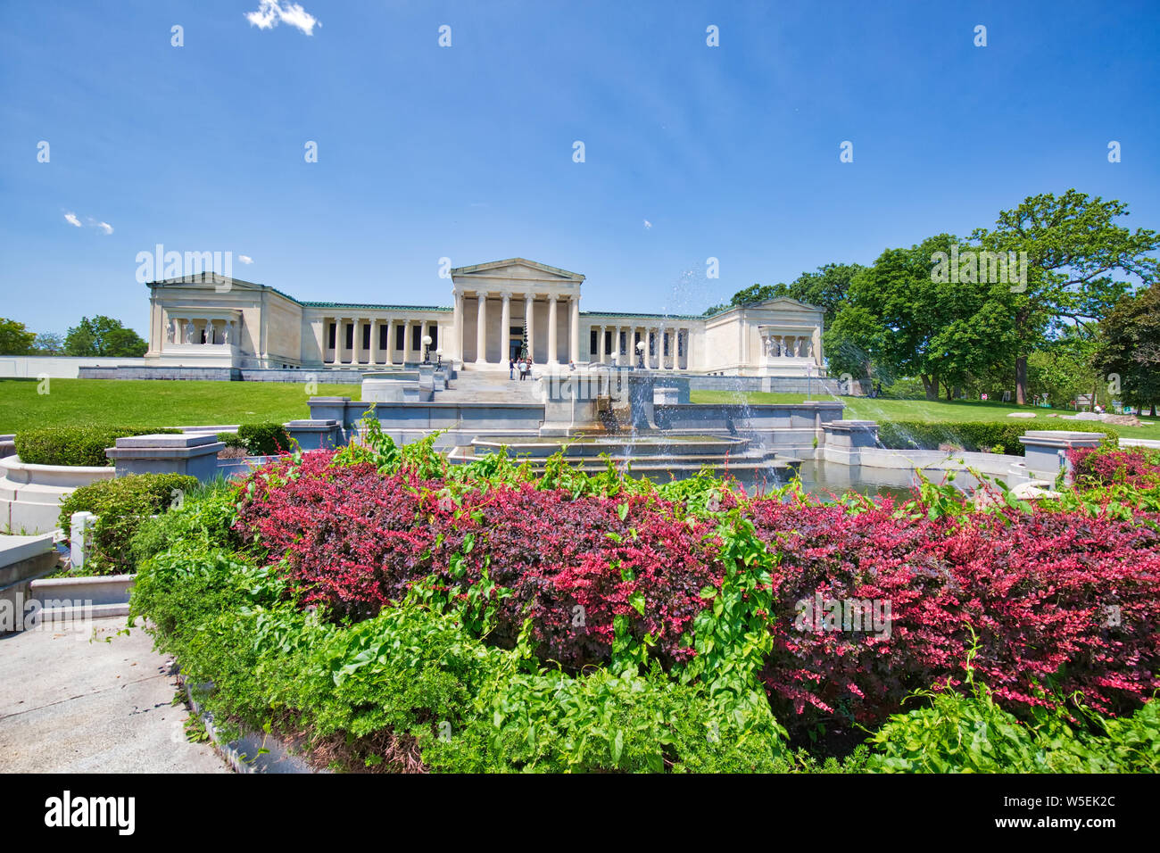 Buffalo, USA-20 July, 2019: Albright-Knox Art Gallery, a major ...