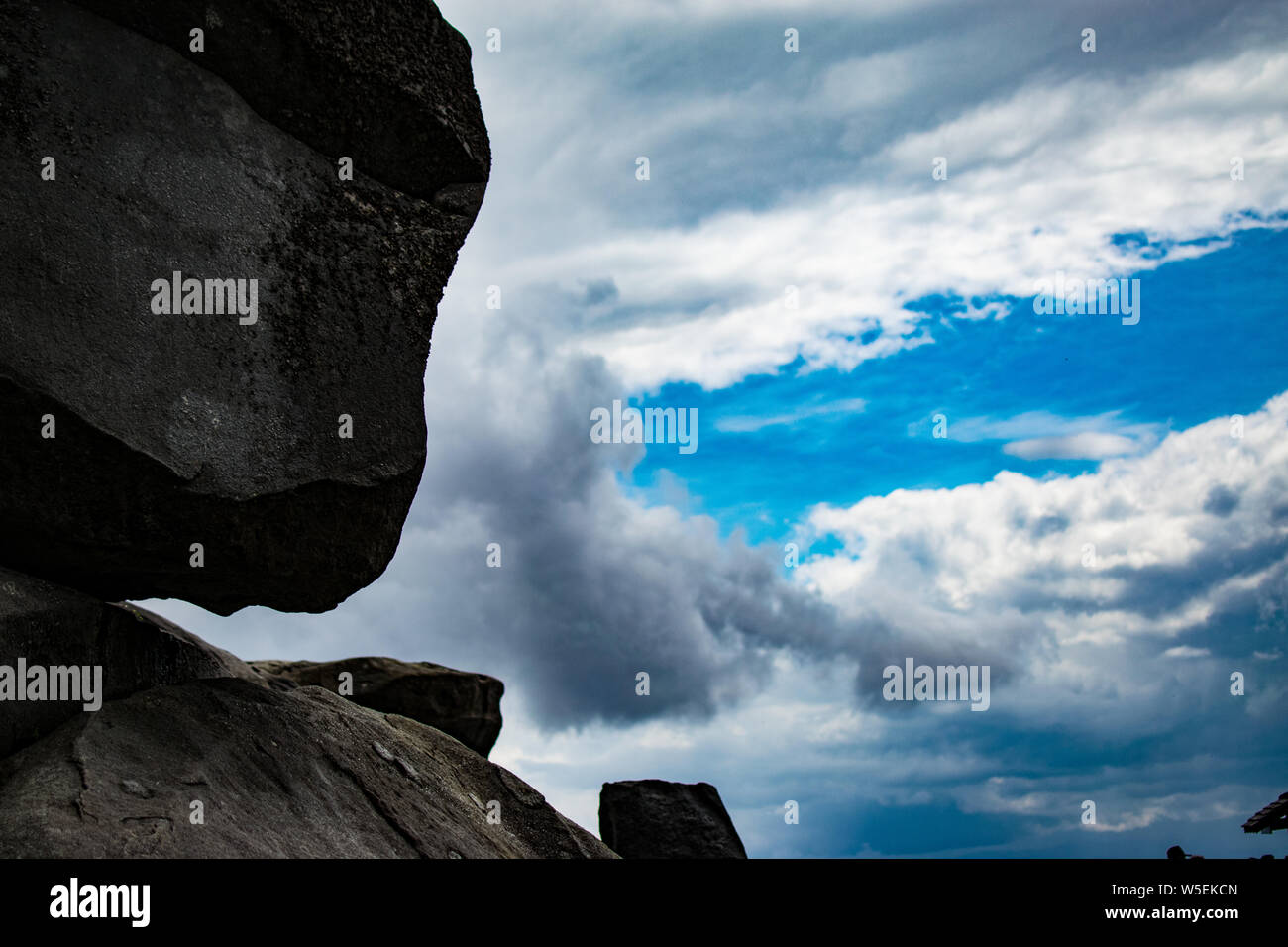 rock and sky background Stock Photo - Alamy