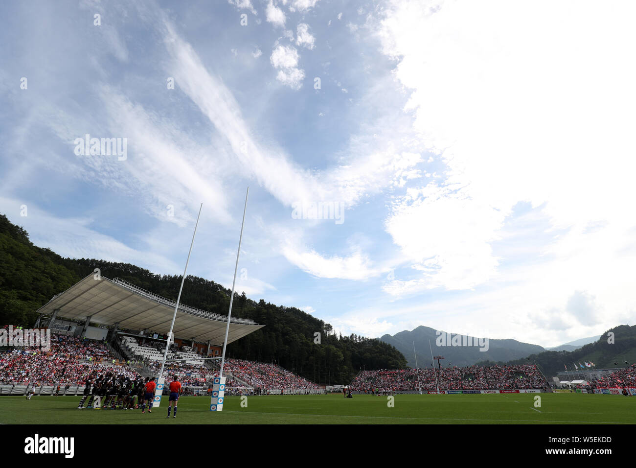 General view of stadium during the 2019 World Rugby Pacific Nations Cup ...