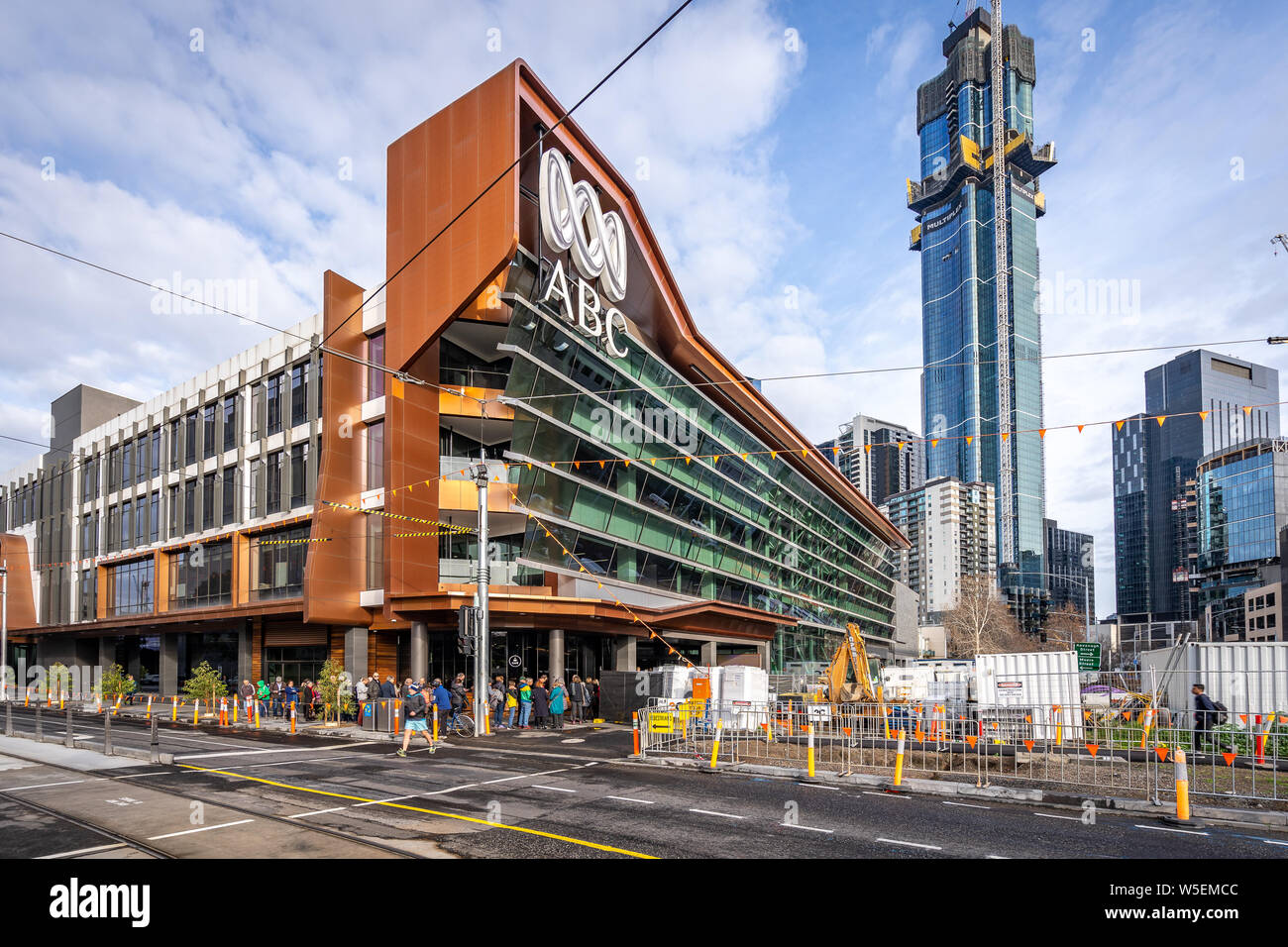 Melbourne, Australia - The ABC Studios building Stock Photo - Alamy
