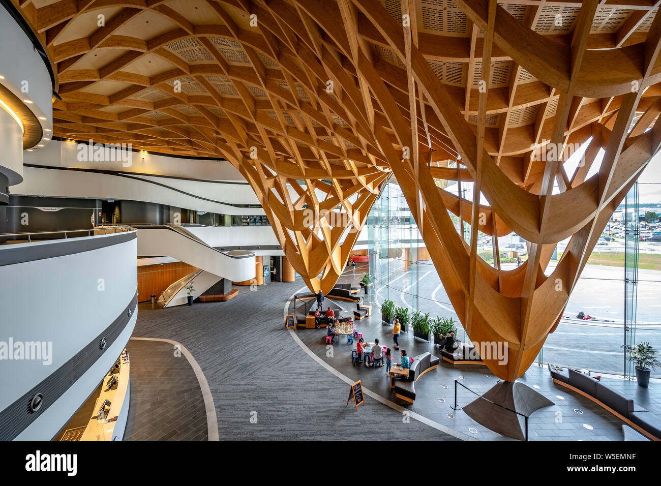 Melbourne, Australia - Bunjil place interior Stock Photo - Alamy
