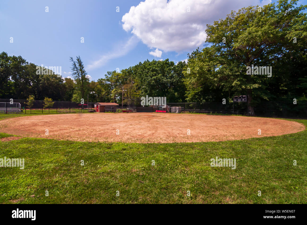 The 14th Ward baseball field in Frick Park on south Braddock Avenue in ...