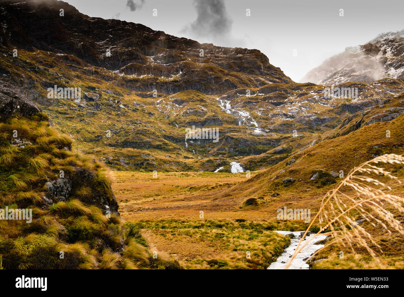 New Zealand Southern Island Natural Landscape Stock Photo - Alamy
