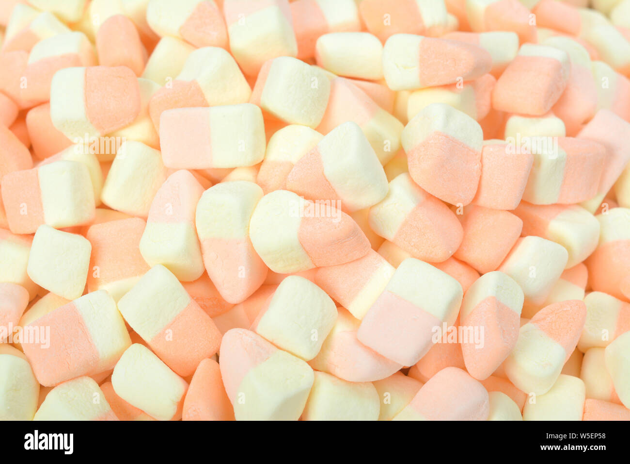 orange marshmallow for background and texture Stock Photo - Alamy