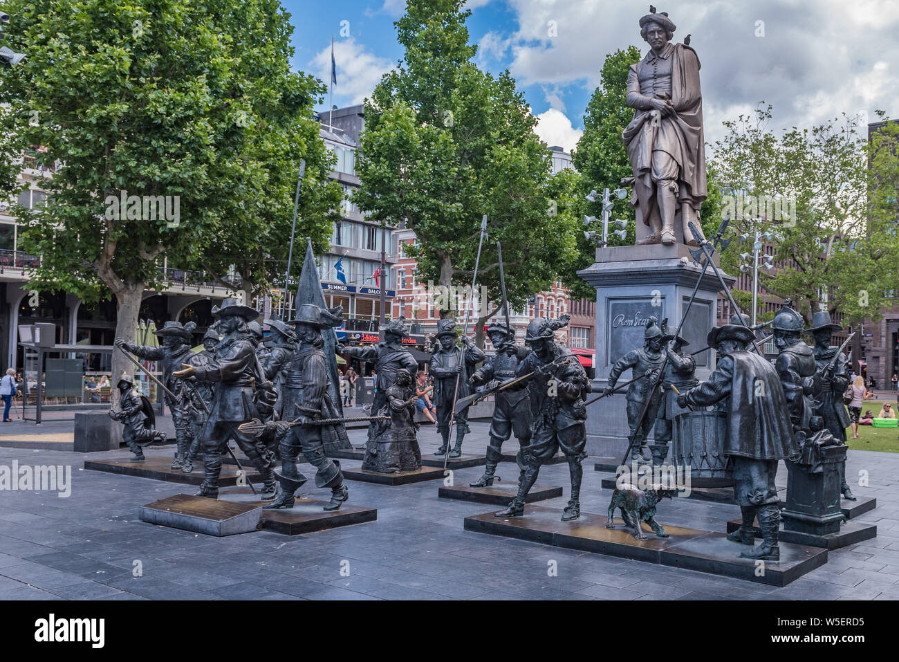 Rembrandt night watch hi-res stock photography and images - Alamy