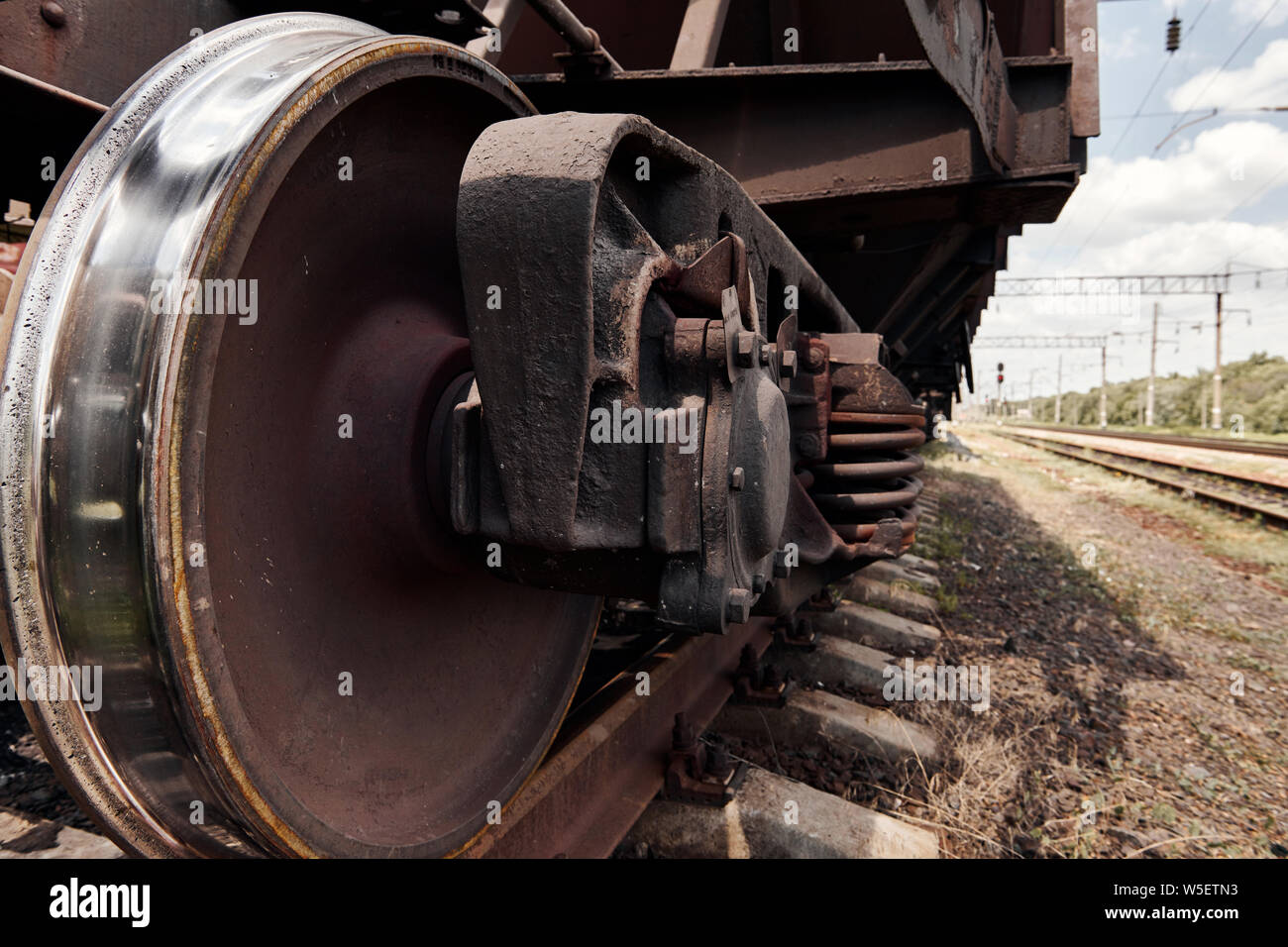 Chassis of a wagon hi-res stock photography and images - Alamy